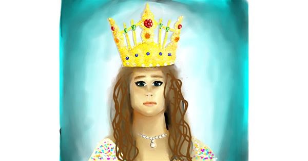 Drawing of Crown by BYalg - Drawize Gallery!