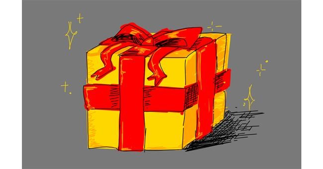 Drawing of Present by Luka - Drawize Gallery!