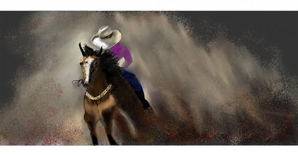 Drawing of Cowboy by Chaching - Drawize Gallery!
