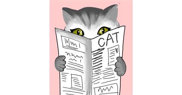 Drawing of Newspaper by NewThemesPlease - Drawize Gallery!