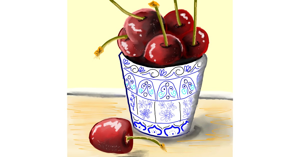 Watch Bro draw Cherry!