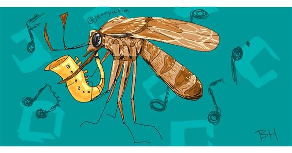Komarac - crtež od autora: chipichipi chapachapa - Drawize galerija!