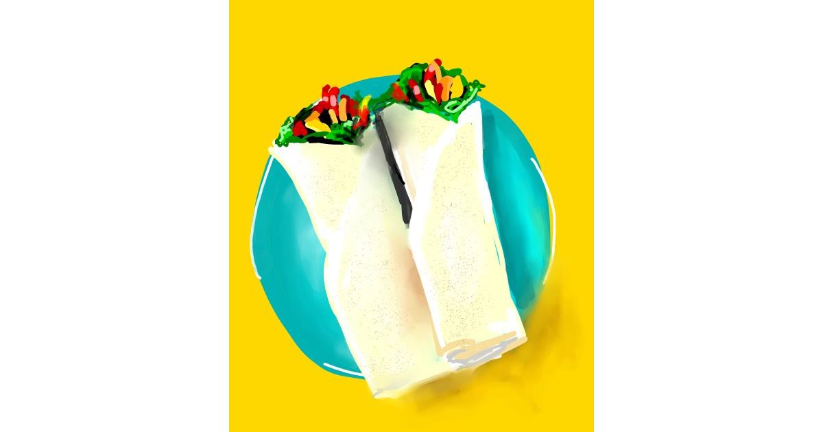 Watch Rose rocket draw Burrito!