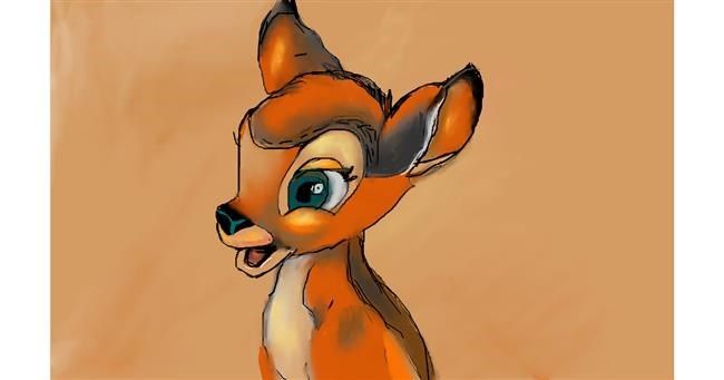 Drawing of Bambi by Herbert - Drawize Gallery!