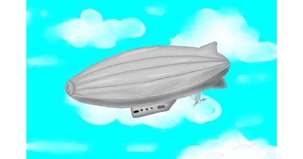 Drawing of Zeppelin by Grissyy - Drawize Gallery!