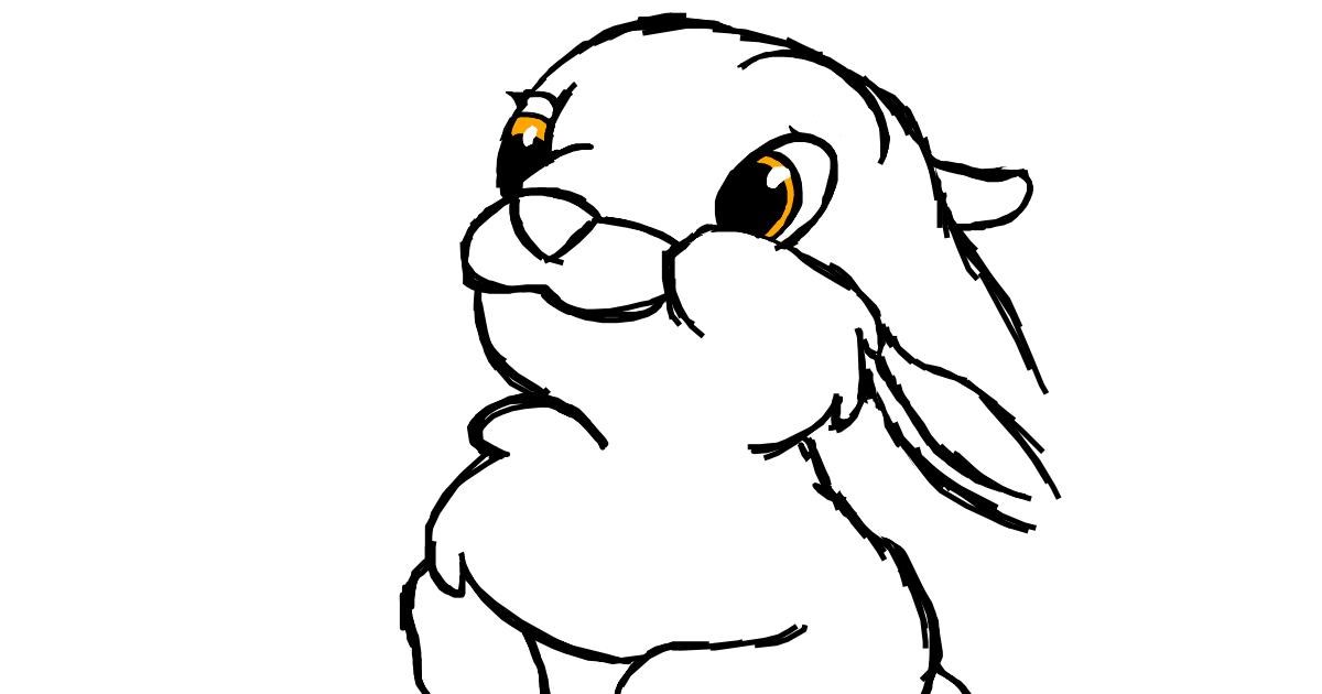Drawing of Rabbit by Silenteili - Drawize Gallery!