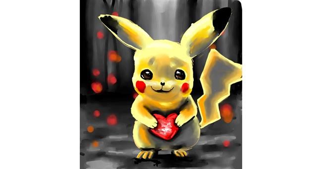 Pikachu - crtež od autora: Randi - Drawize galerija!