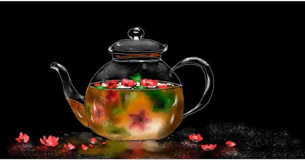 Drawing of Teapot by Eclat de Lune - Drawize Gallery!