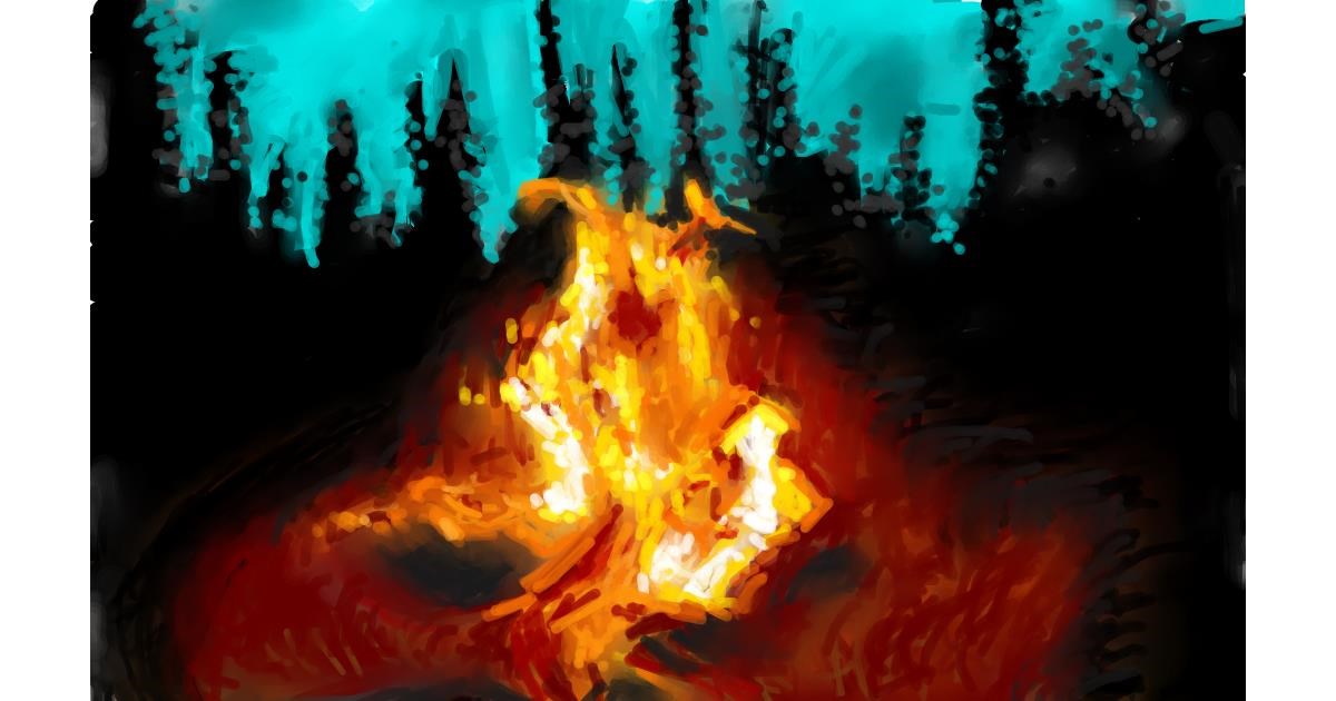 Watch DrawSomething draw Campfire!