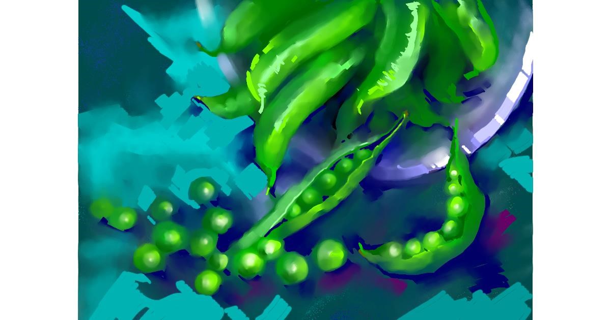 Peas Drawing - Gallery and How to Draw Videos!