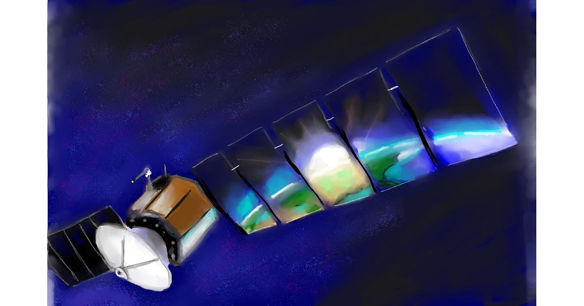 Watch Herbert draw Satellite!