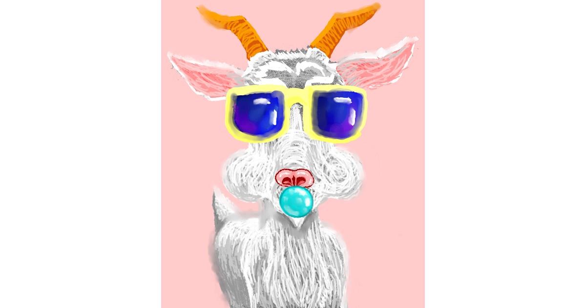 Watch Mom E draw Goat!