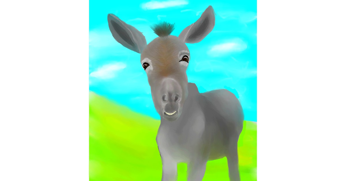 Watch MEL draw Donkey!