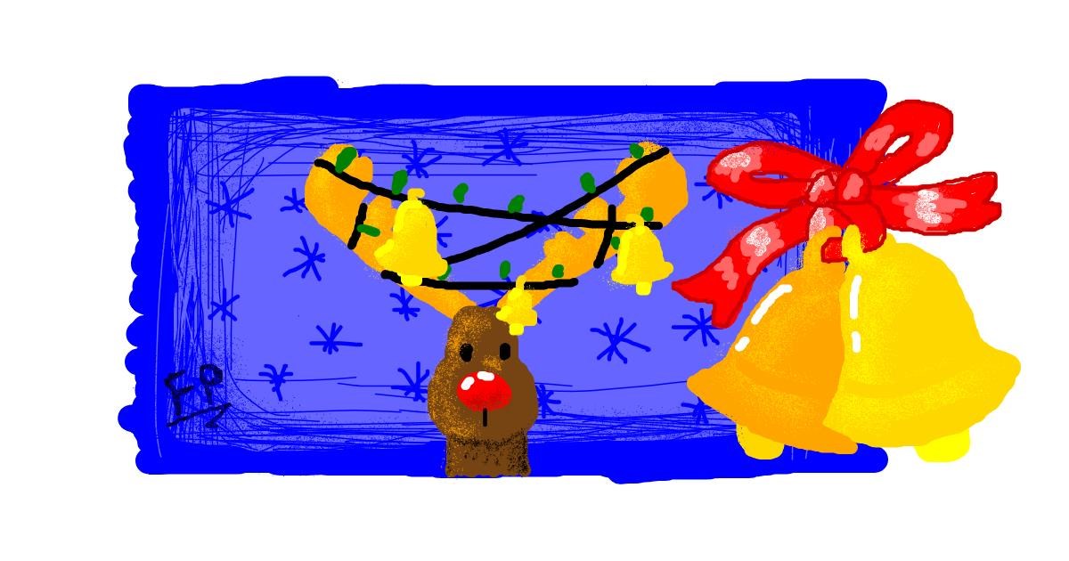 Drawing of Bell by SANTA - Drawize Gallery!