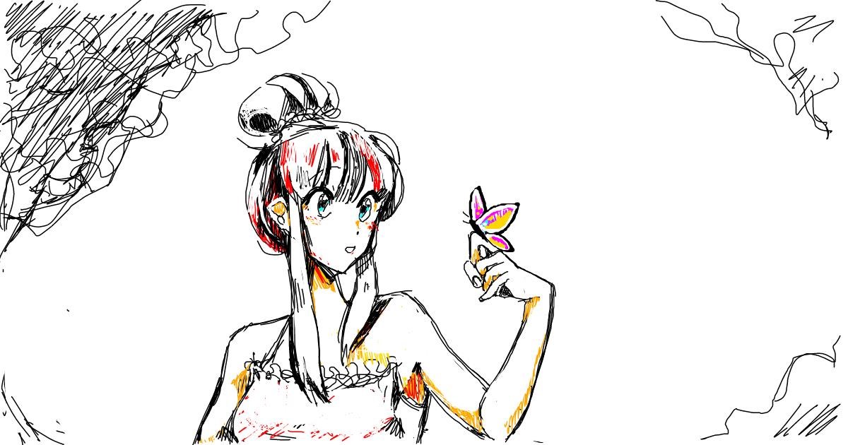 Watch Pb draw Butterfly!