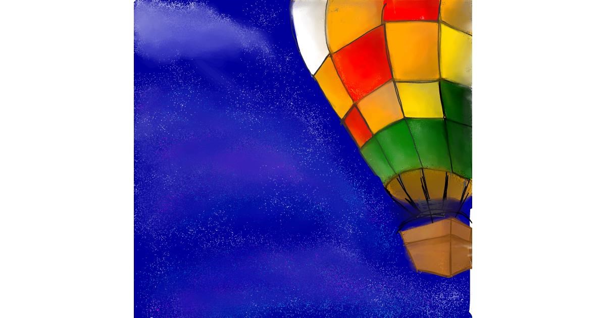 Watch Güber Gru draw Hot air balloon!