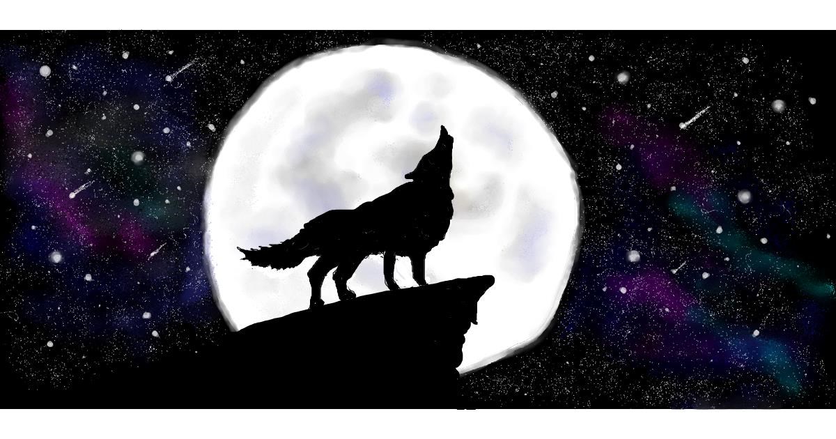 Watch Oli draw Wolf!