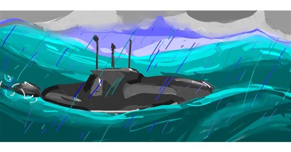Drawing of Submarine by ? - Drawize Gallery!