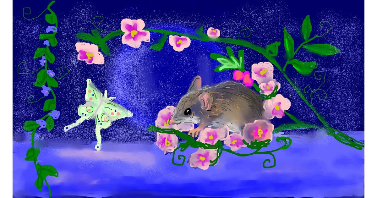 Watch Kira draw Mouse!