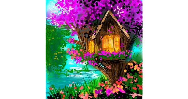 Drawing of Treehouse by KayXXXlee - Drawize Gallery!