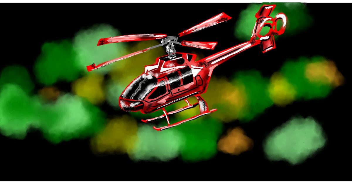Watch Eclat de Lune draw Helicopter!