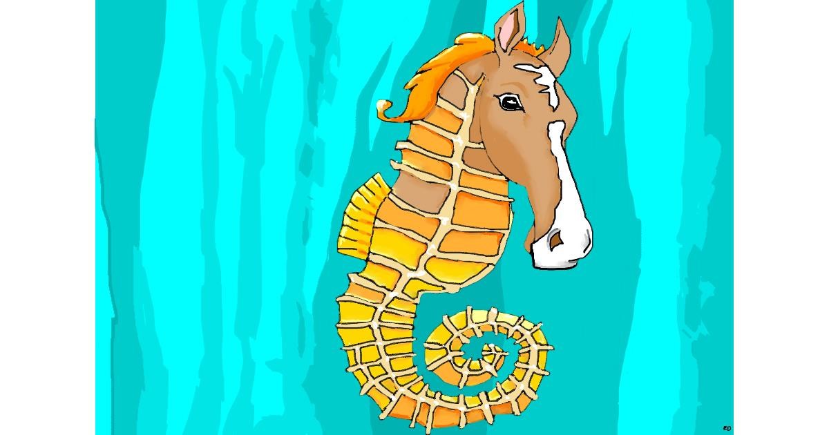 How To Draw A Seahorse Create Seahorse Art NWF | Ranger Rick