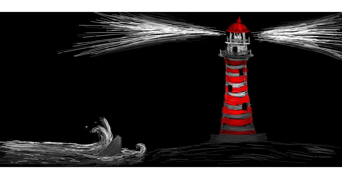 Watch Tsuki draw Lighthouse!