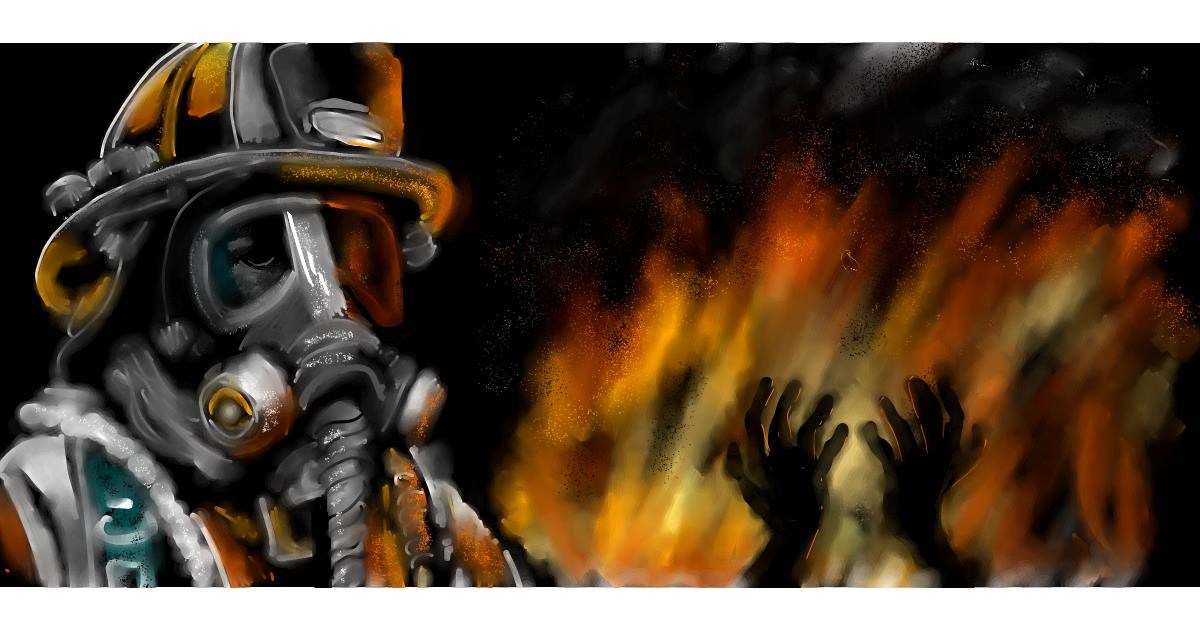 Watch Annie draw Firefighter!