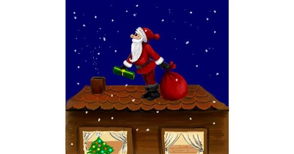 Drawing of Santa Claus by Andromeda - Drawize Gallery!