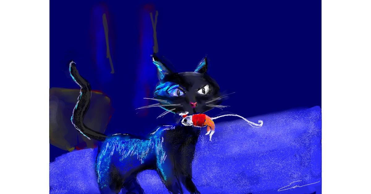 Watch emrys draw Cat!