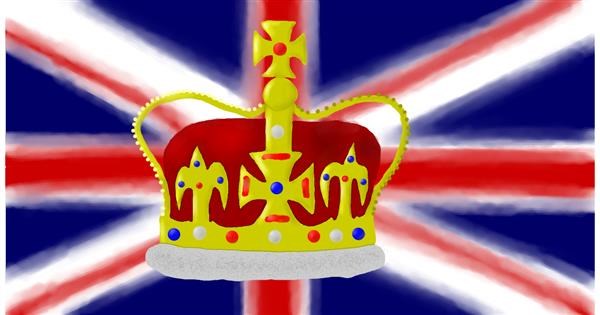 Drawing of Crown by Mirin - Drawize Gallery!