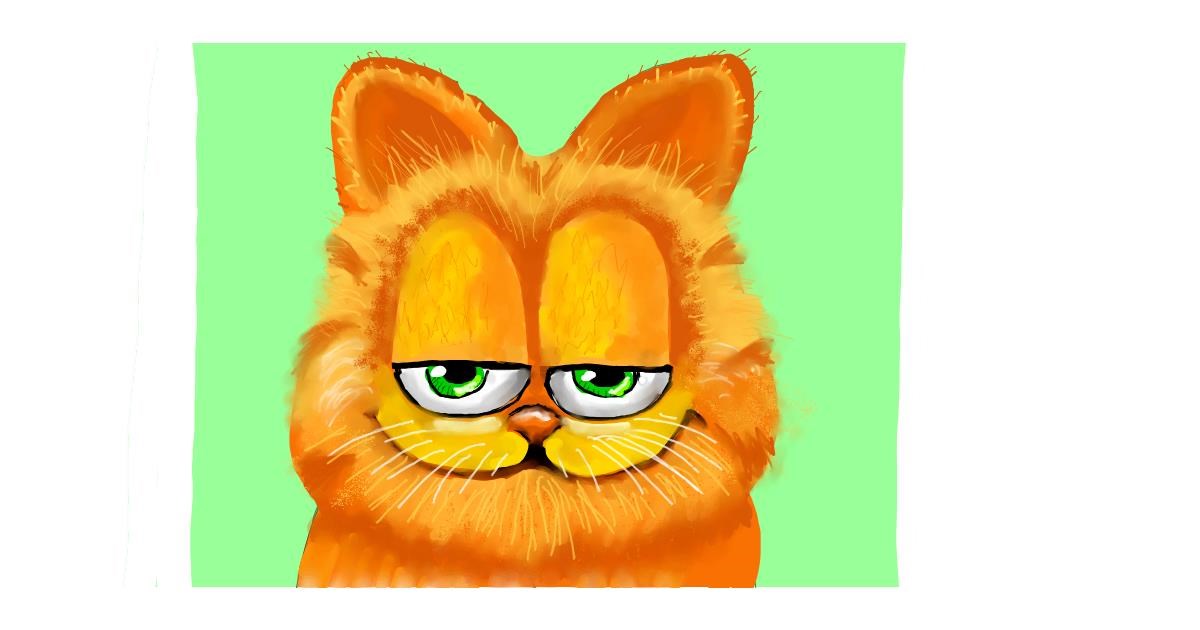 Watch DebbyLee draw Garfield!