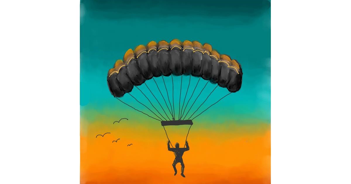 Watch V draw Parachute!