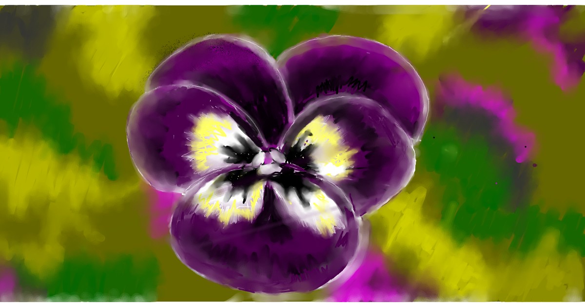 Watch SAM AKA MARGARET draw Flower!